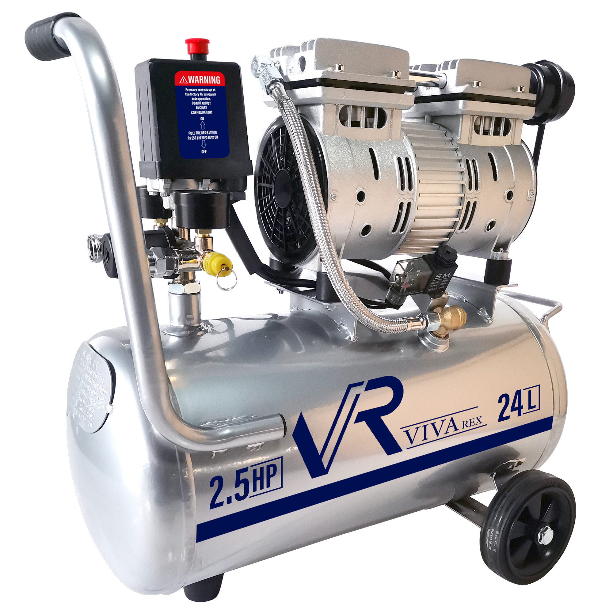 کمپرسور باد سایلنت VR2425-SS – فروشگاه اینترنتی ابزارتات