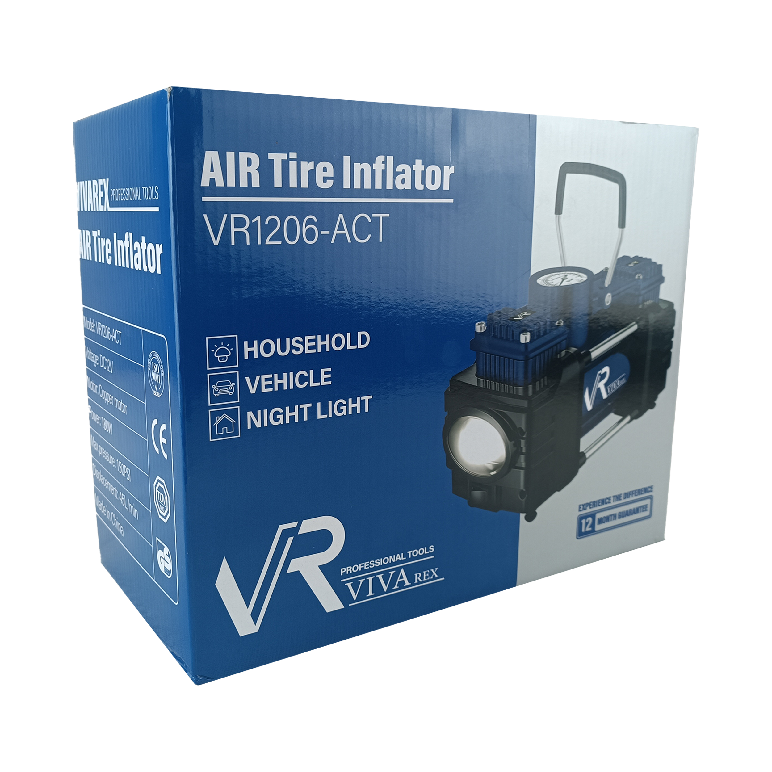 کمپرسور فندکی 2 سیلندر مدل VR 1206 ACT _ با گارانتی – فروشگاه اینترنتی ابزارتات