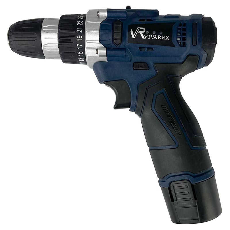 دریل پیچ گوشتی شارژی ویوارکس 12 ولت مدل VR1210-1C تک باتری – فروشگاه اینترنتی ابزارتات